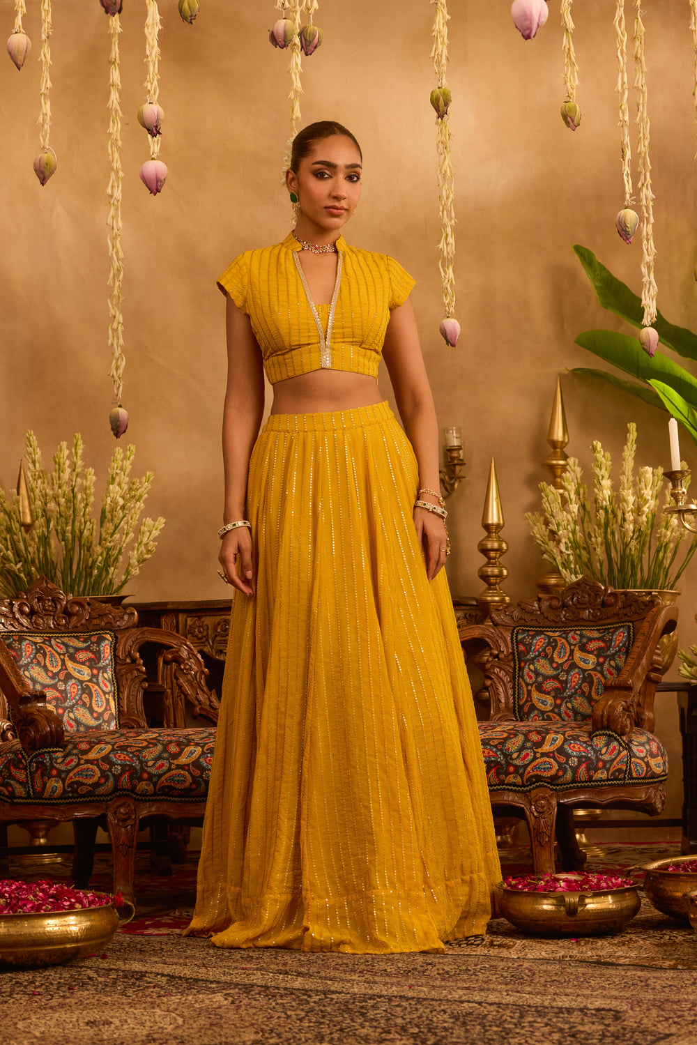 Mastaani Marigold Lehenga Set
